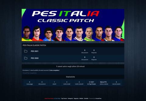 PES ITALIA CLASSIC PATCH