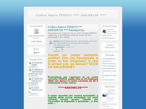 Codice Amico A2A Energia***CCCEWEXA***